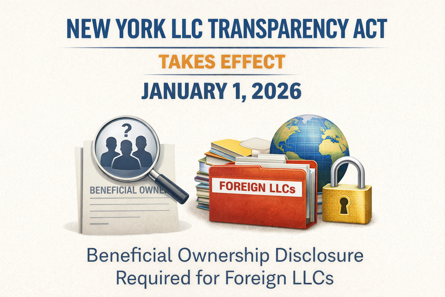 New York LLC Transparency Act (NYLTA): Beneficial Ownership Rules